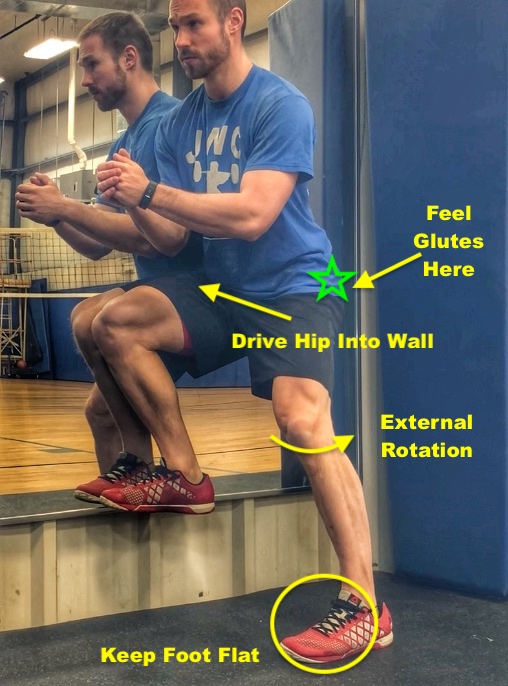 latearl wall sit – Squat University